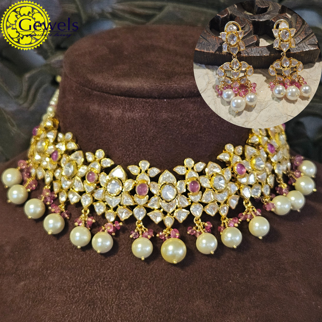 Gewels Moti Ratna Haar Neck Set – Gewels Enterprises